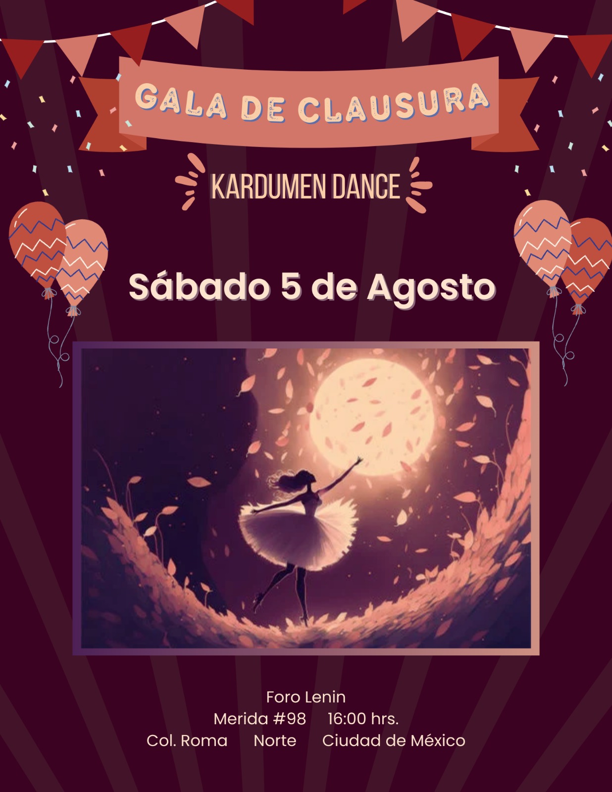 Gala de clausura - Foro Lenin